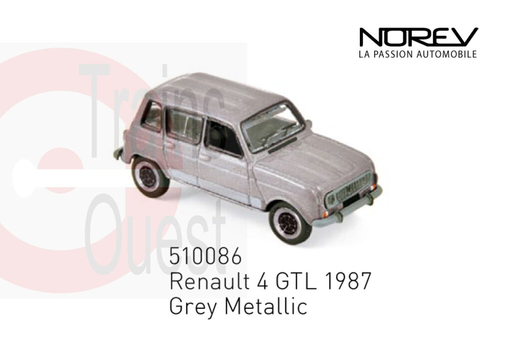 NOREV Renault 4L GTL 1987 - Trains Ouest