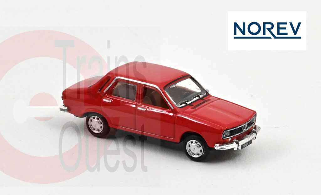 NOREV Renault 12 TL rouge 1974 - Trains Ouest