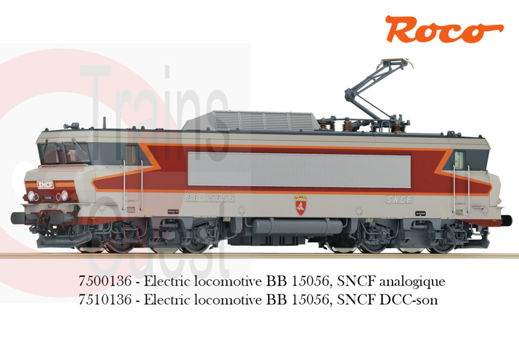 ROCO Locomotive électrique BB 15056 (réservation) - Trains Ouest