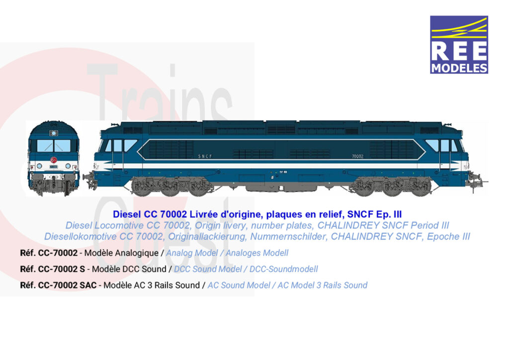 Locomotives diesel - Trains Ouest